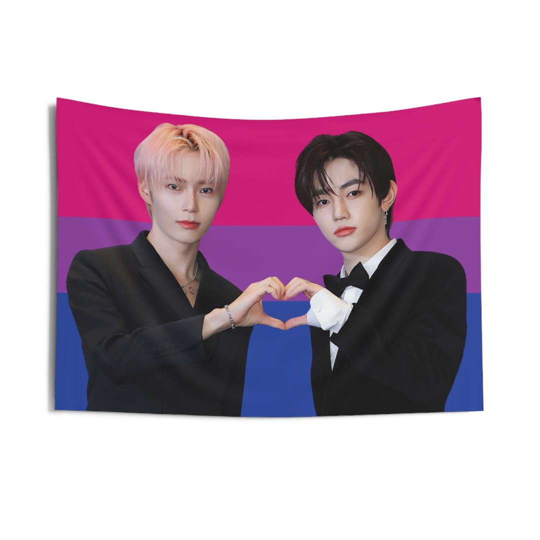 Hanbin Zhang Hao Bisexual Flag, Zerobaseone Haobin Bisexual Tapestry ...