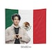 Enhypen Heeseung Finger Heart Flag Banner, Heeseung Mexican Tapestry ...