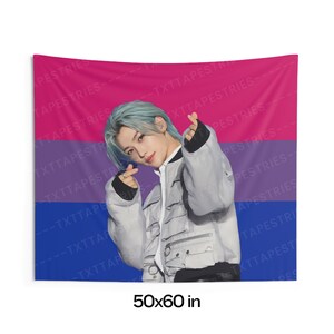 Stray Kids Felix Stunning Visuals Flag Banner, Felix Bisexual Flag ...
