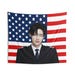 ZB1 Ricky Wink American Flag, Zerobaseone Concert Banner, Zb1 Kpop Flag ...