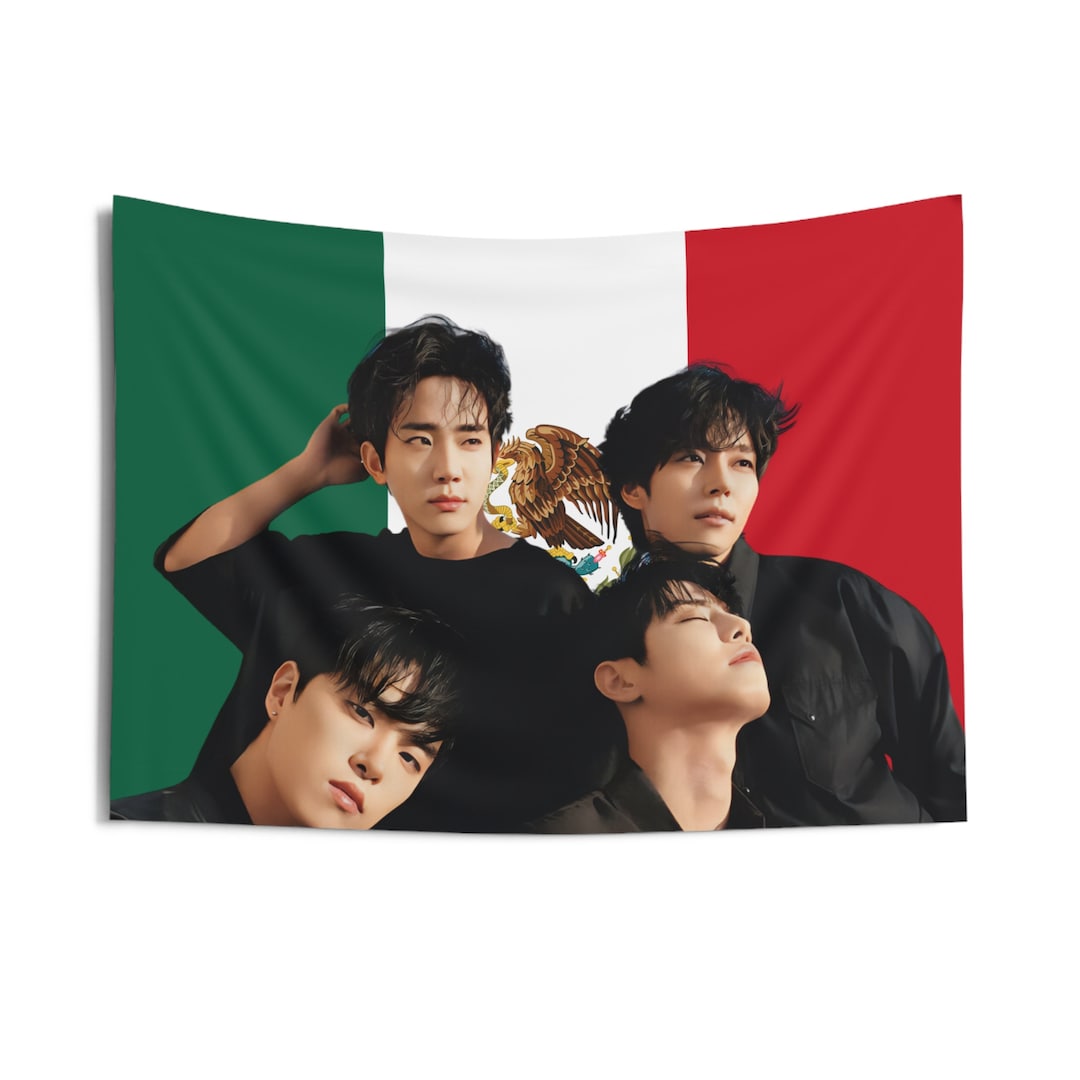 The Rose Members Photoshoot Flag Banner, the Rose Members Mexican ...