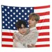 ZB1 Hanbin Zhang Hao American Flag, Zerobaseone Hanbin Zhang Hao ...