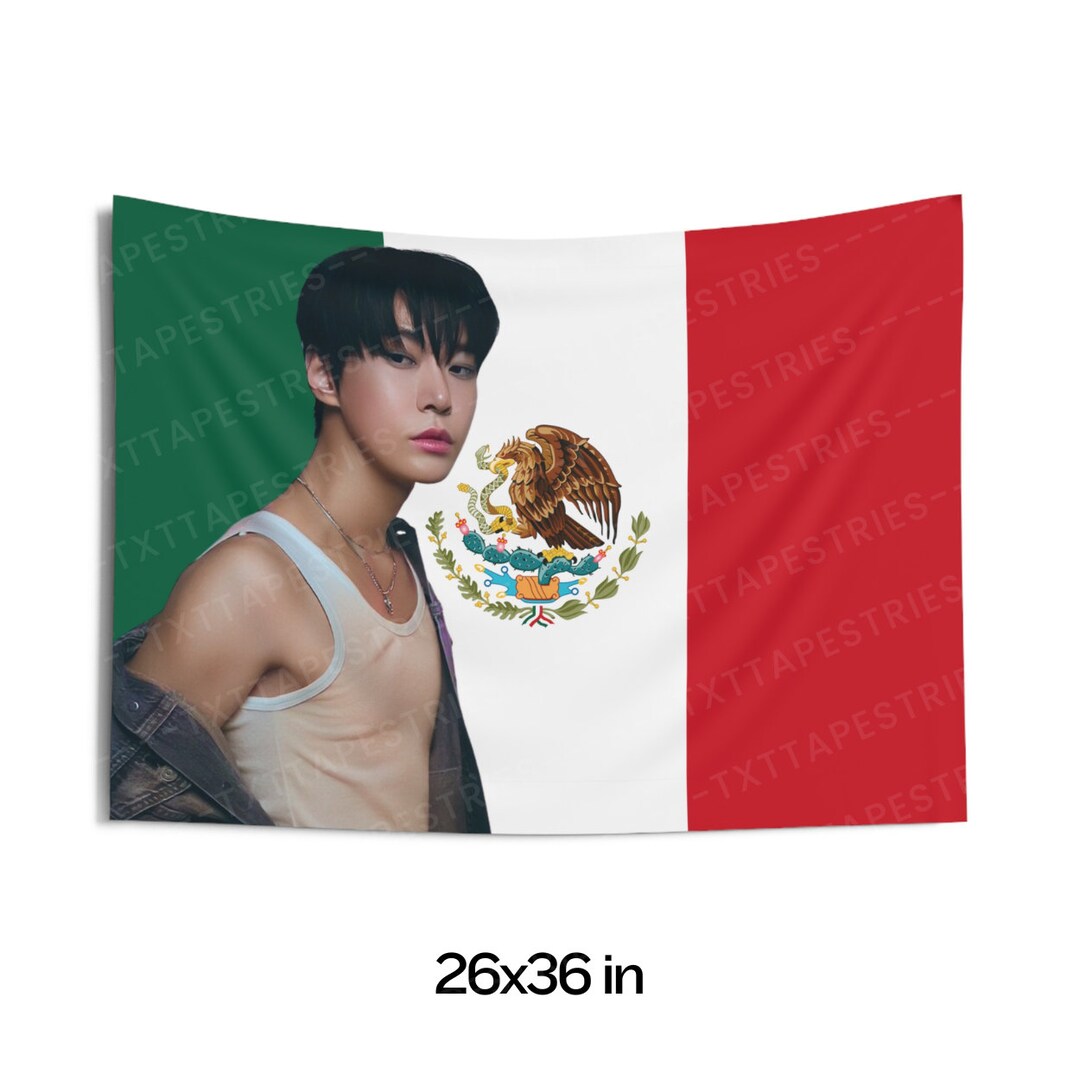 Nct Doyoung Tanktop Mexican Flag, Nct Concert Banner, Nct Kpop Flag ...