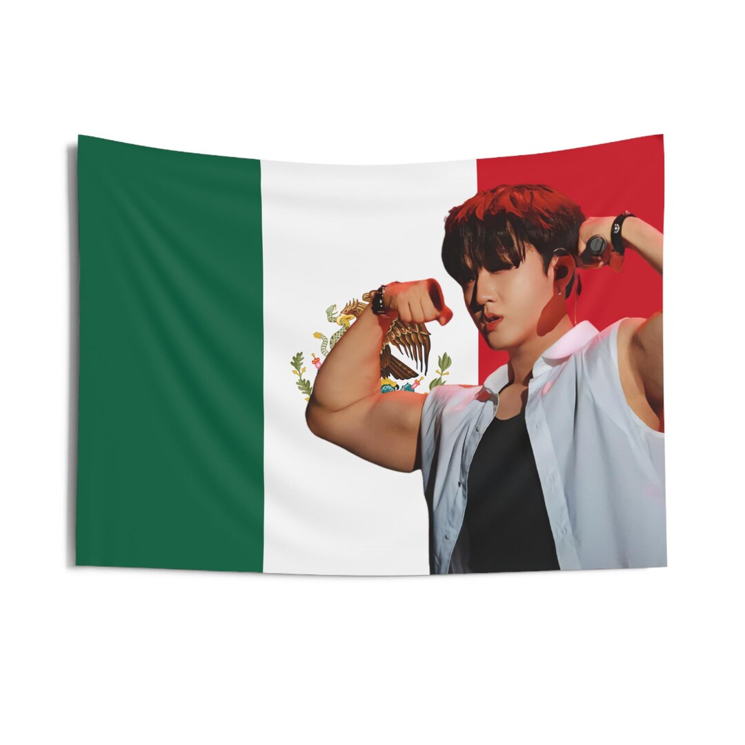 Changbin Mexican Flag Banner: Stray Kids Concert Decor - Etsy