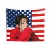Enha Sunghoon Stunning in Red Hoodie American Flag, Enha Concert Banner ...