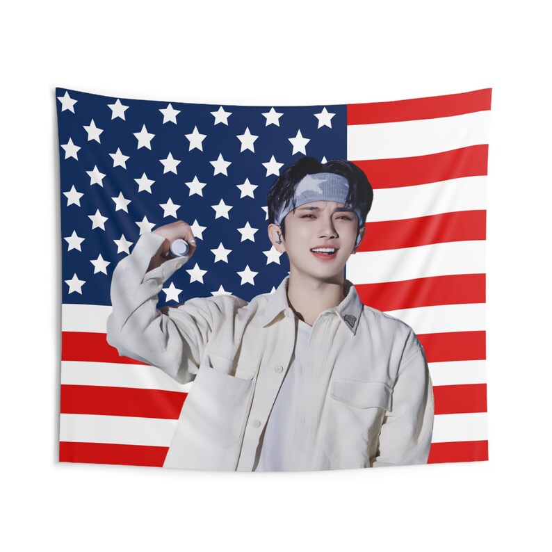 Svt Joshua Visuals American Flag, Seventeen Concert Banner, Seventeen ...