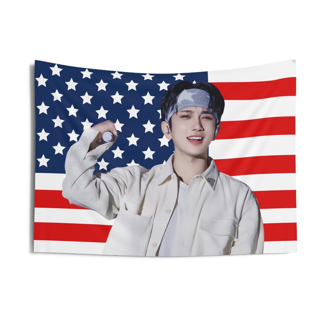 Svt Joshua Visuals American Flag, Seventeen Concert Banner, Seventeen ...