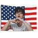 The Boyz Changmin American Flag, the Boyz Q American Tapestry, the Boyz ...