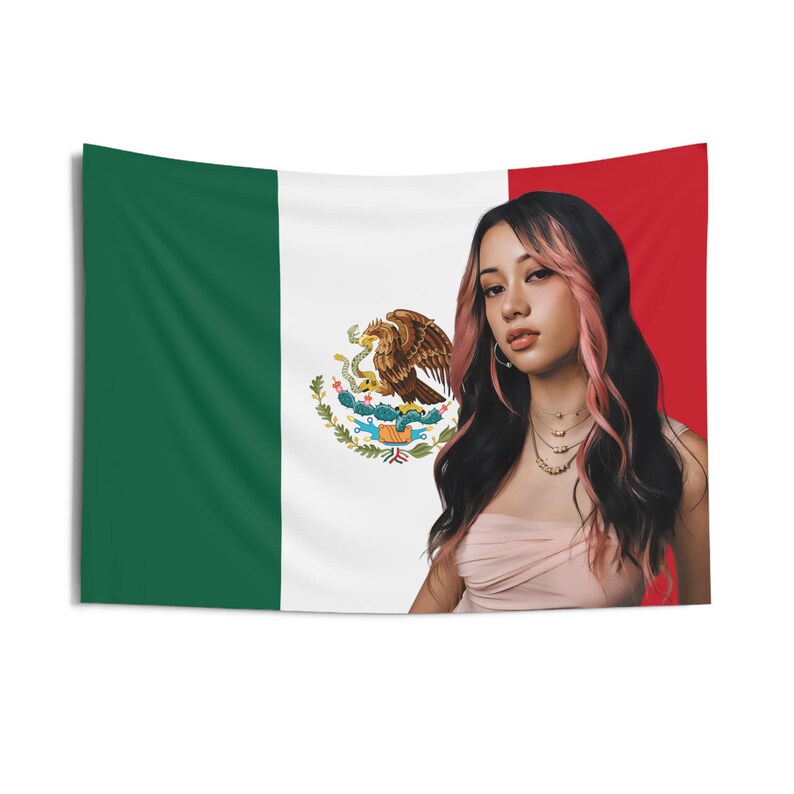 Katseye Megan Face Card Mexican Flag, Katseye Concert Flag, Katseye ...