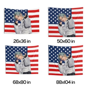 Stray Kids Felix Breathtaking Visuals American Flag, Felix American ...
