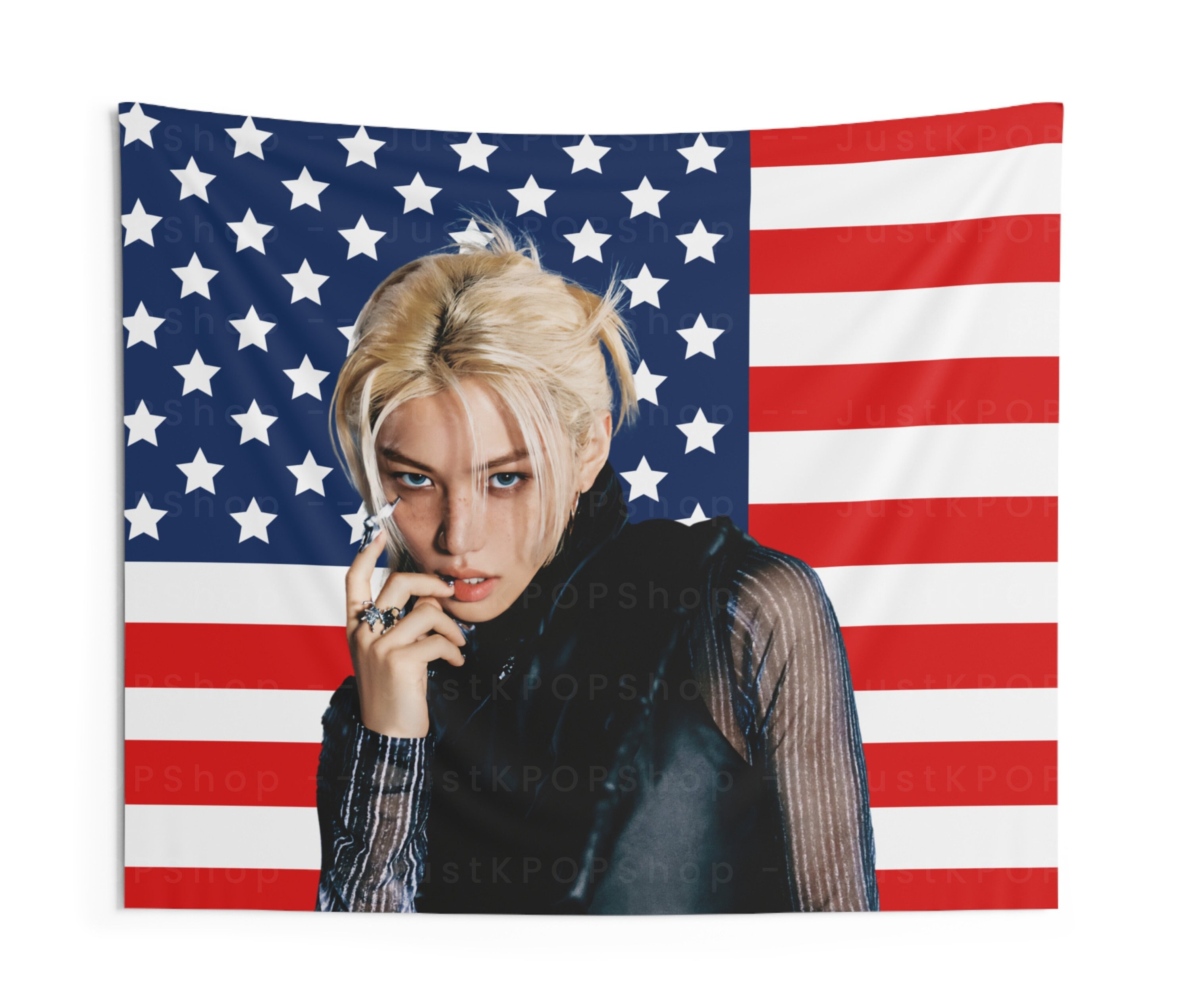 Stray Kids Felix Ate Concept Photo American Flag, Stray Kids Felix ...