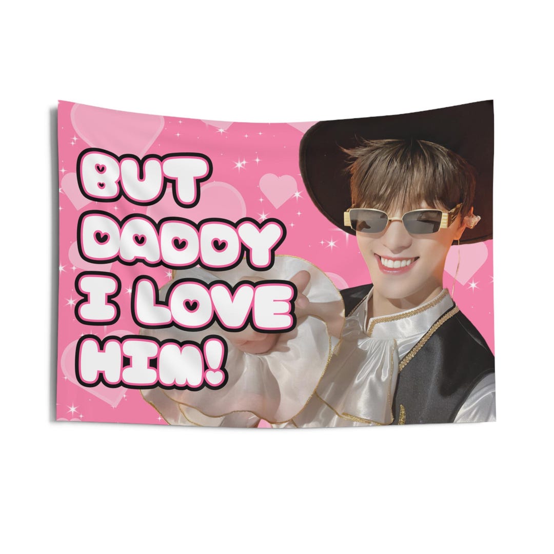Svt Pi Cheolin Daddy I Love Him Flag, Seventeen Concert Banner ...