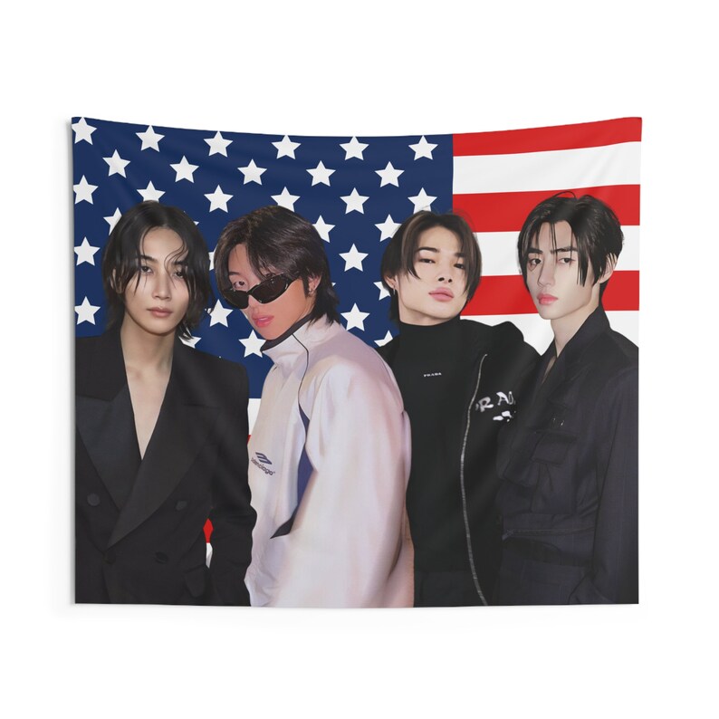 Jeonghan Minghao Niki and Sunghoon Flag Banner, Jeonghan Minghao Niki ...