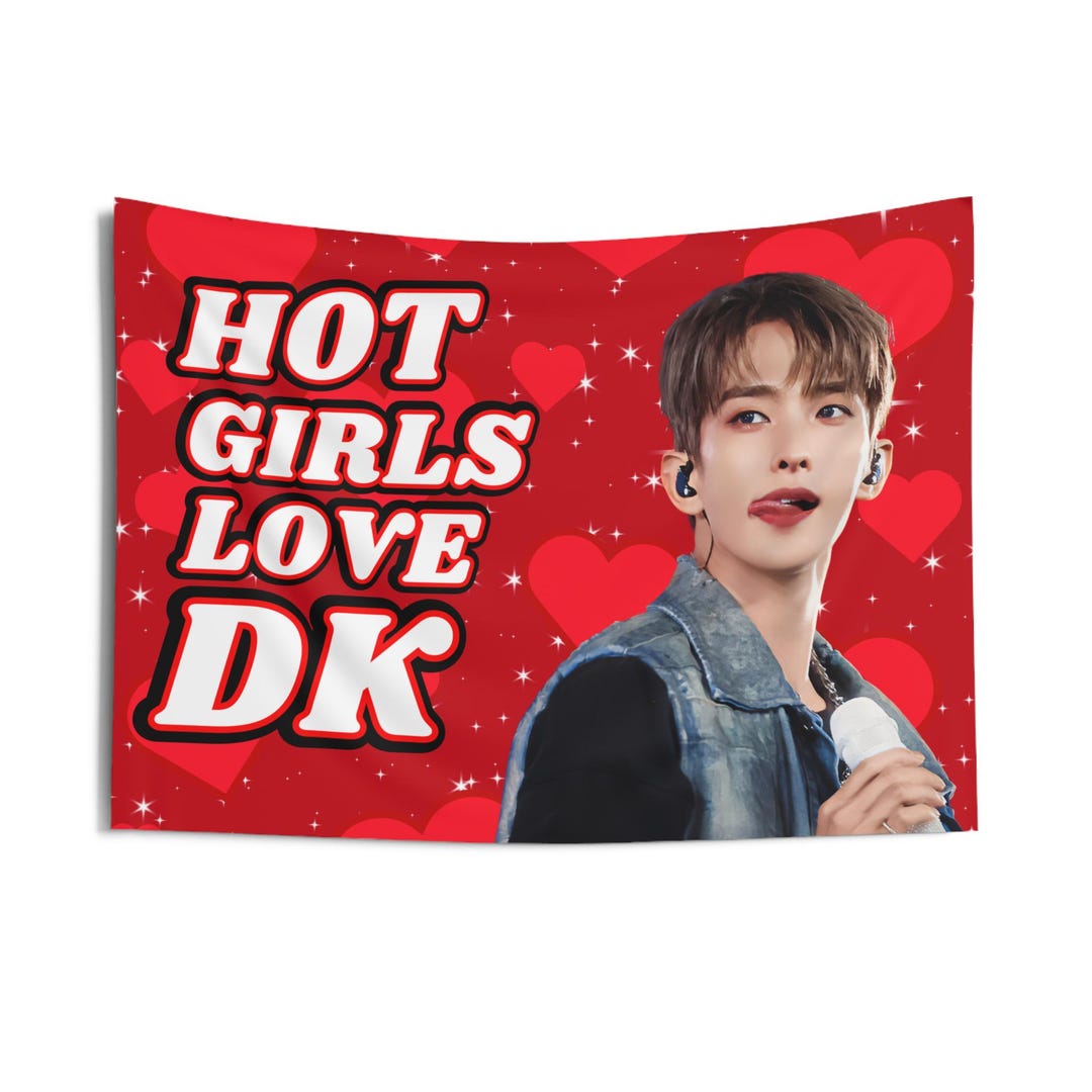 Svt DK Visuals Hot Girls Concert Banner, Seventeen Members Kpop Flag ...