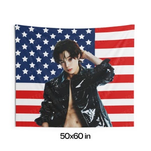 Andteam K Photoshoot Flag Banner, K American Flag Tapestry, K Merch ...