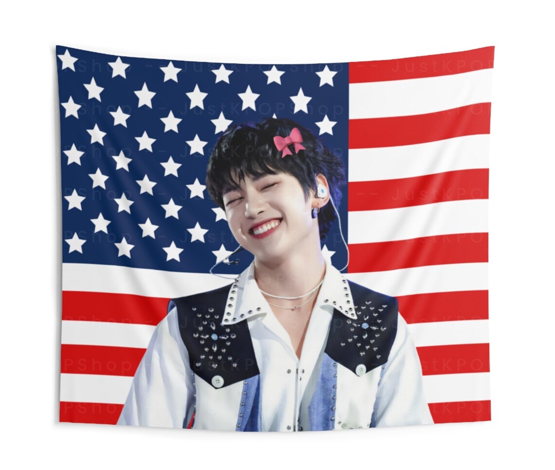 ZB1 Matthew Adorable American Flag, Zerobaseone Matthew American ...
