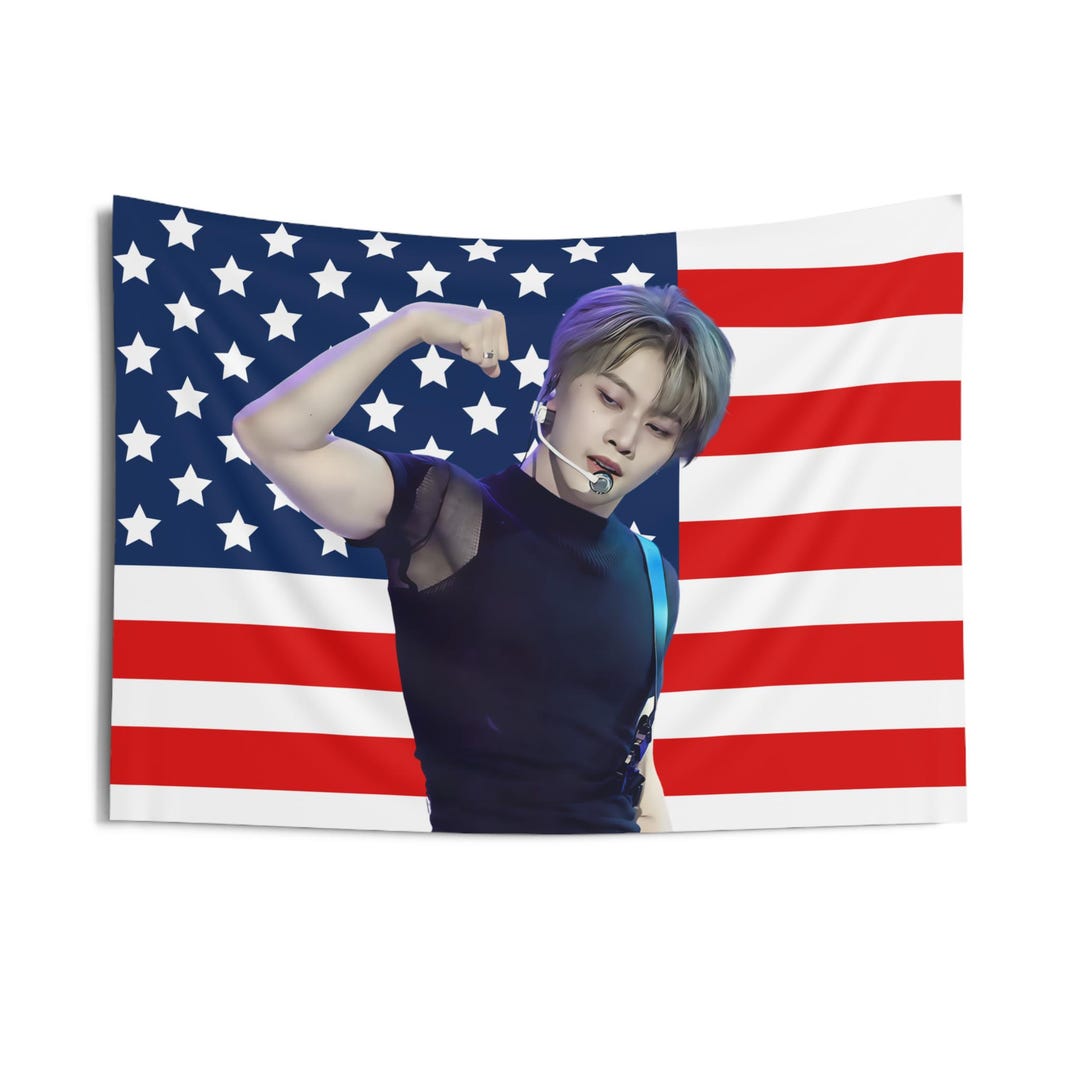 ZB1 Matthew Flexing American Flag, Zerobaseone Concert Banner, Zb1 Kpop ...