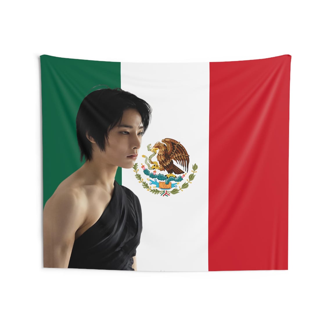 Stray Kids in Biceps Mexico Flag, SKZ in Mexican Tapestry, Stray Kids ...