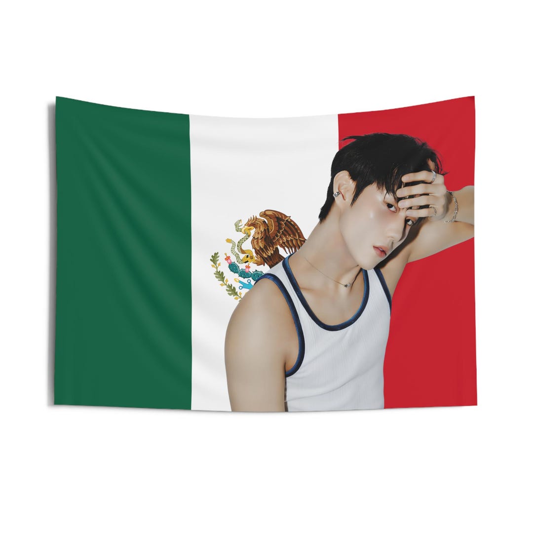 P1harmony Intak Tanktop Mexican Flag, P1harmony Concert Banner ...
