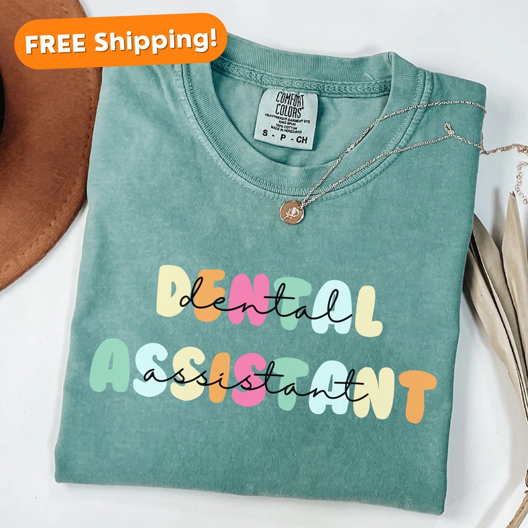 Comfort Colors® RDA Shirt, Dental Assistant Shirt, Dental Assistant T ...