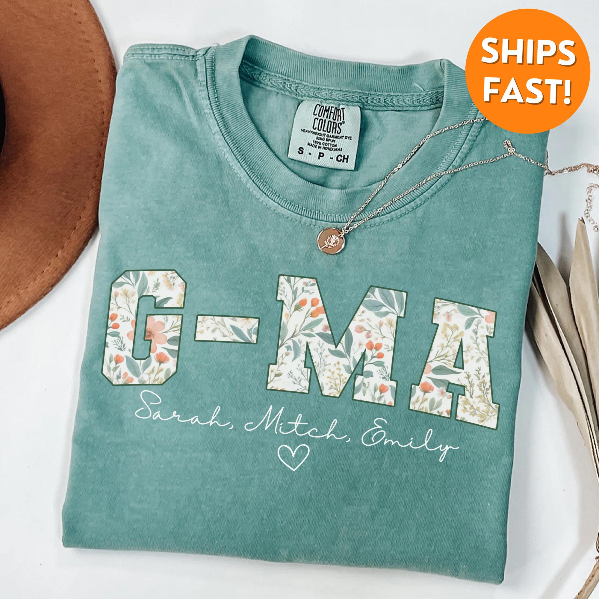 Comfort Colors® G-ma Shirt, G-ma Tshirt, G Ma Shirt, G-ma Sweatshirt ...