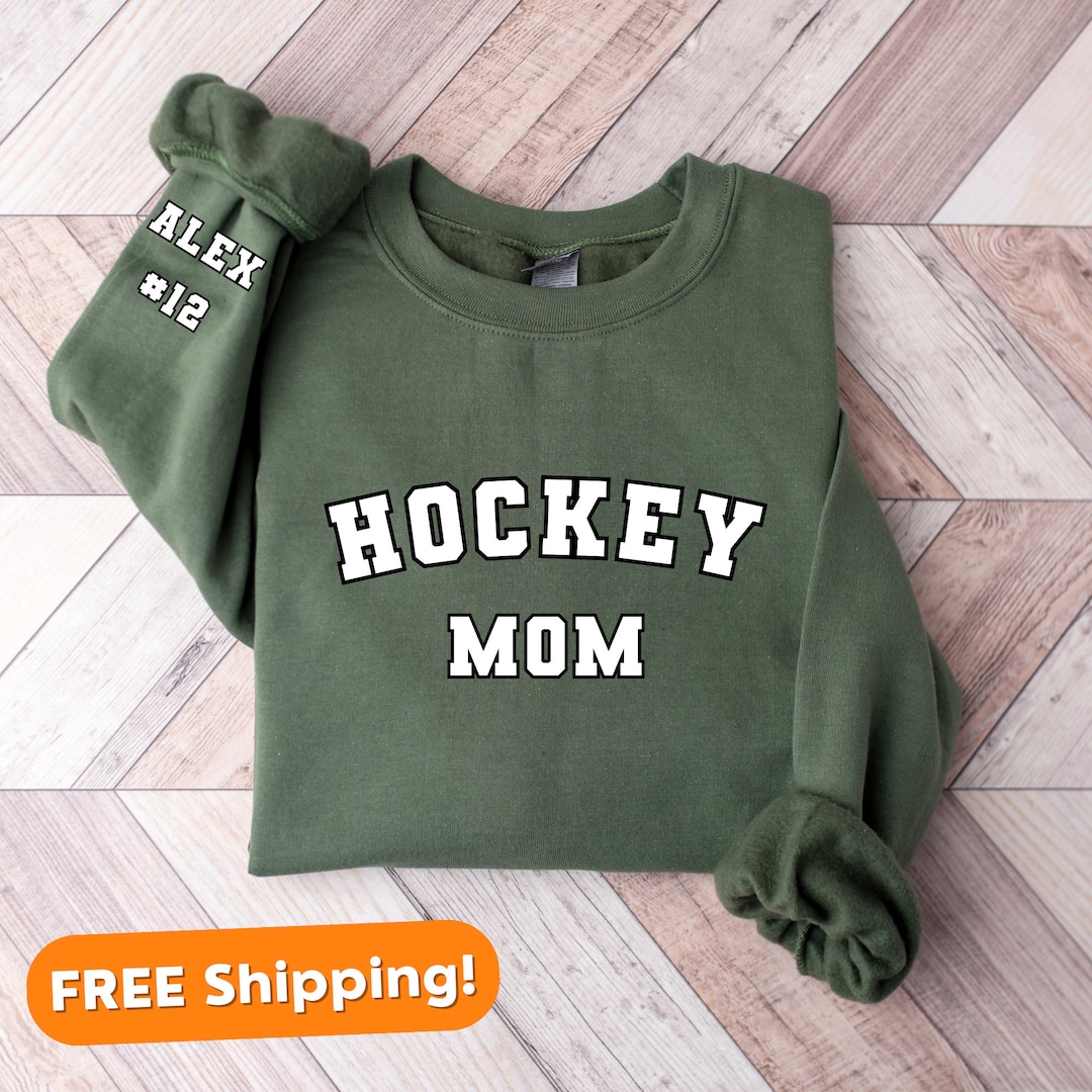 Hockey Mom Sweatshirt, Hockey Mom Gifts, Hockey Mom Shirt, Hockey Gifts ...