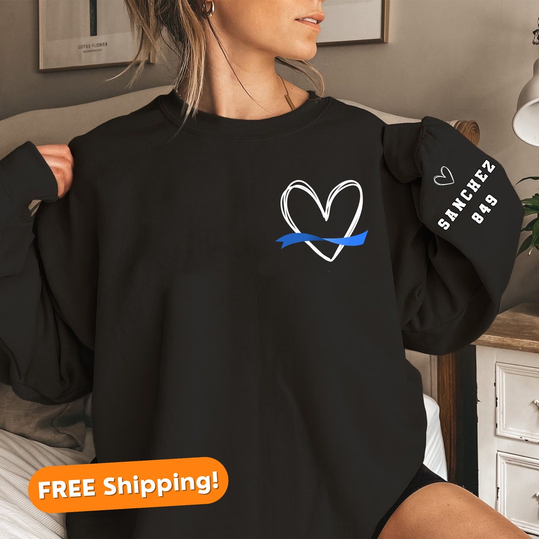 Cop Girlfriend Sweatshirt, Police Officer Gift, Girlfriend Shirt ...