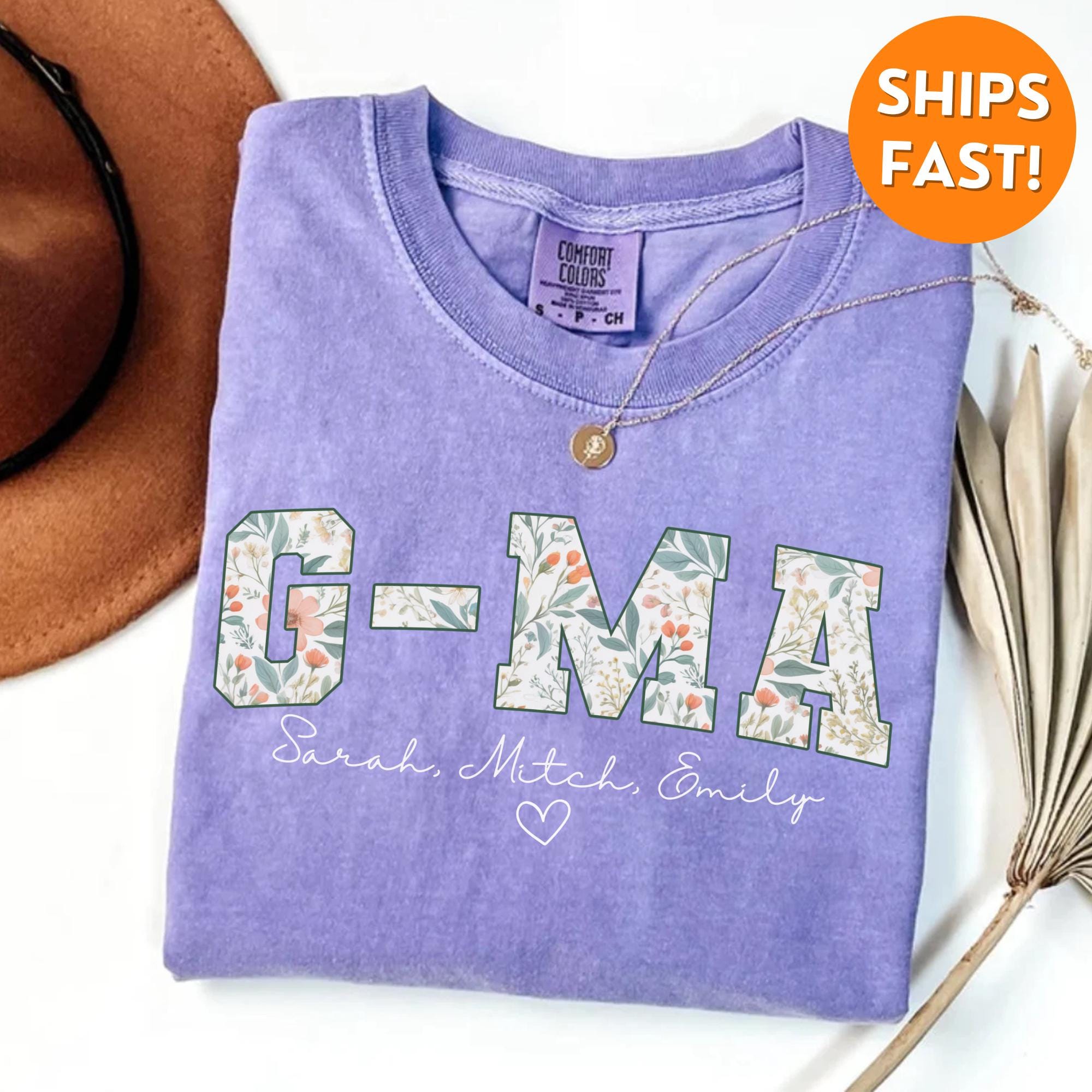 Comfort Colors® G-ma Shirt, G-ma Tshirt, G Ma Shirt, G-ma Sweatshirt ...