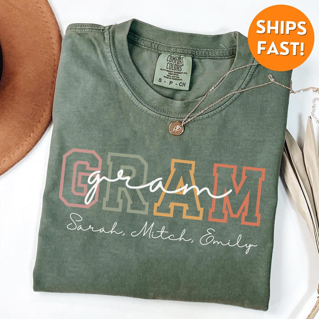 Comfort Colors® Gram Shirt, Gram T Shirt, Gram Sweatshirt, Gram ...