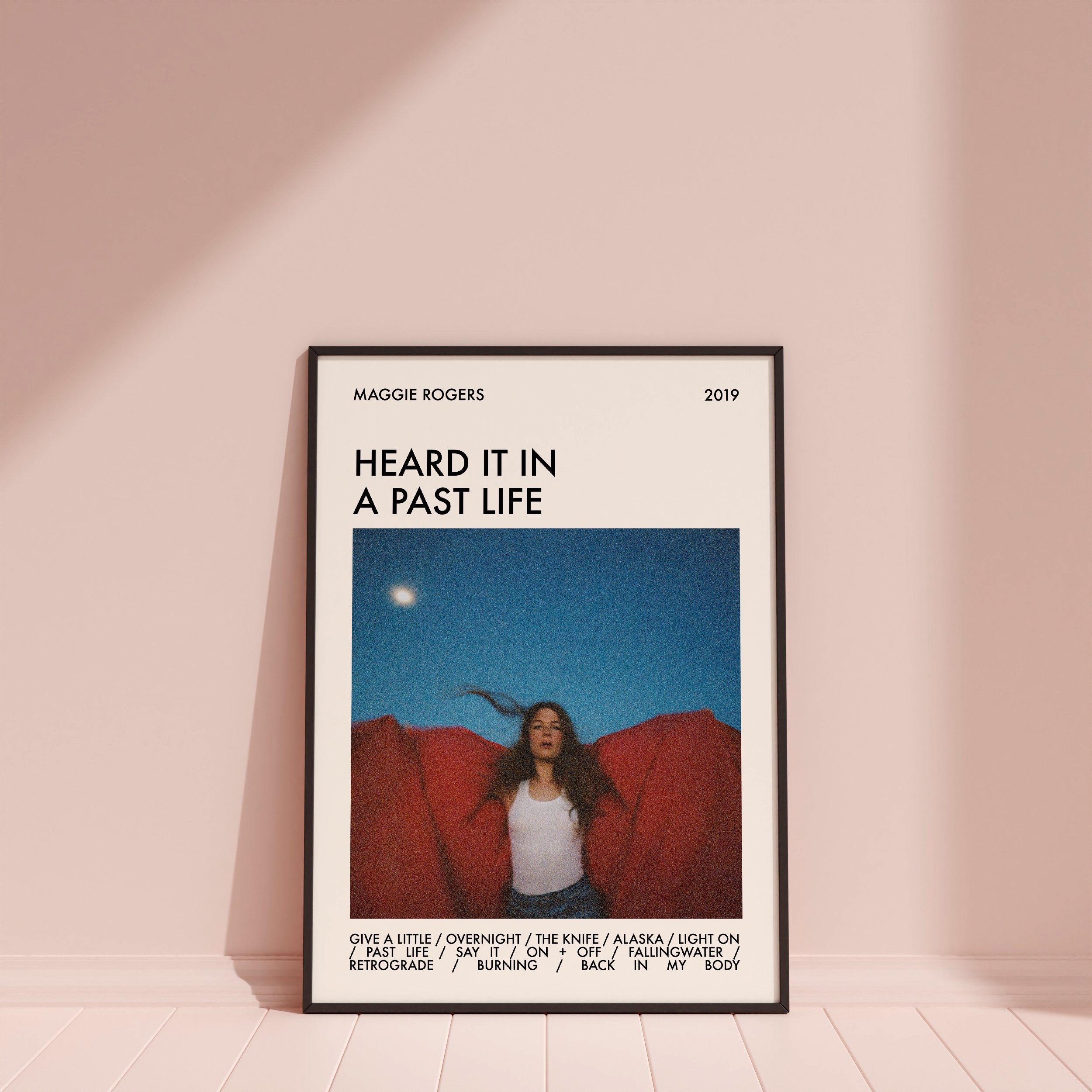 Maggie Rogers Heard It In A Past Life Album, Maggie Rogers Poster sold ...