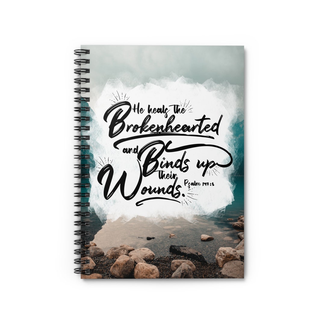 Inspirational High Resolution Spiral Notebook Ruled Line - Etsy