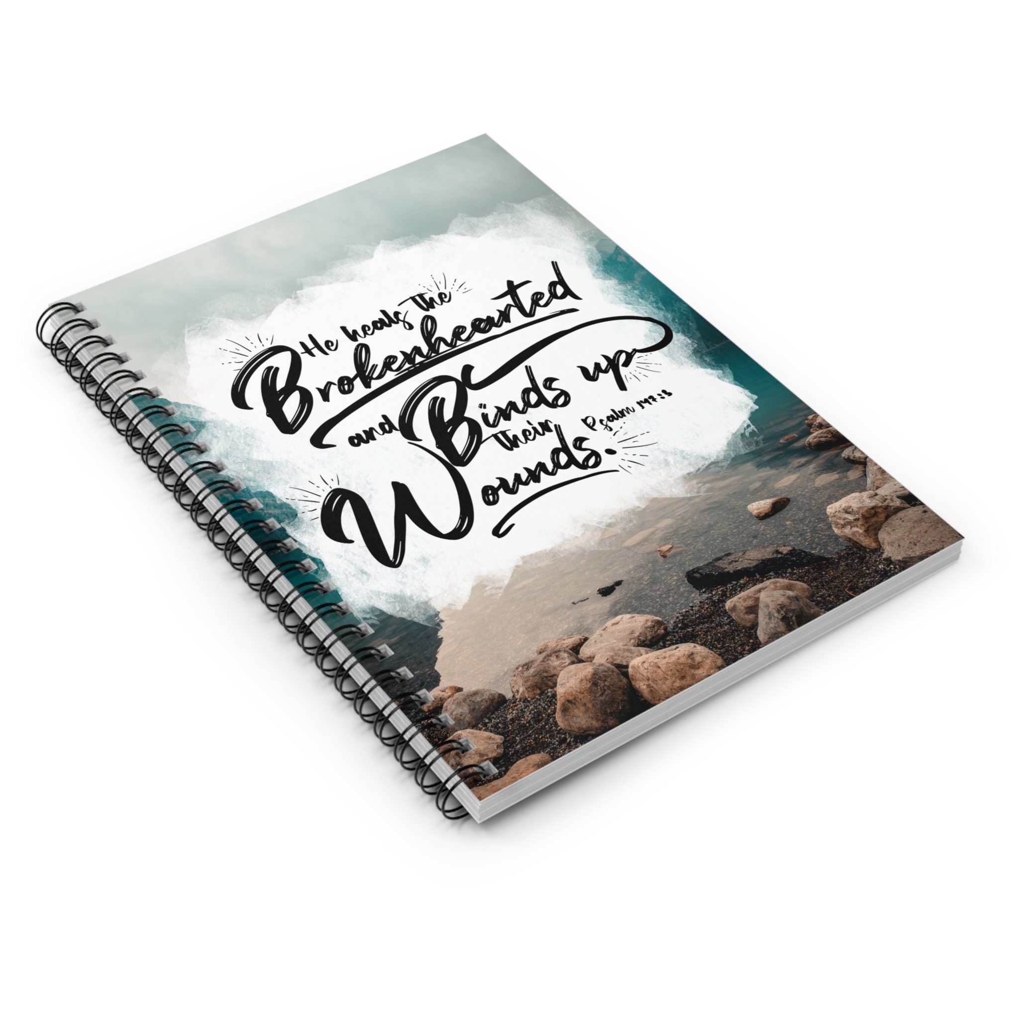 Inspirational High Resolution Spiral Notebook Ruled Line - Etsy