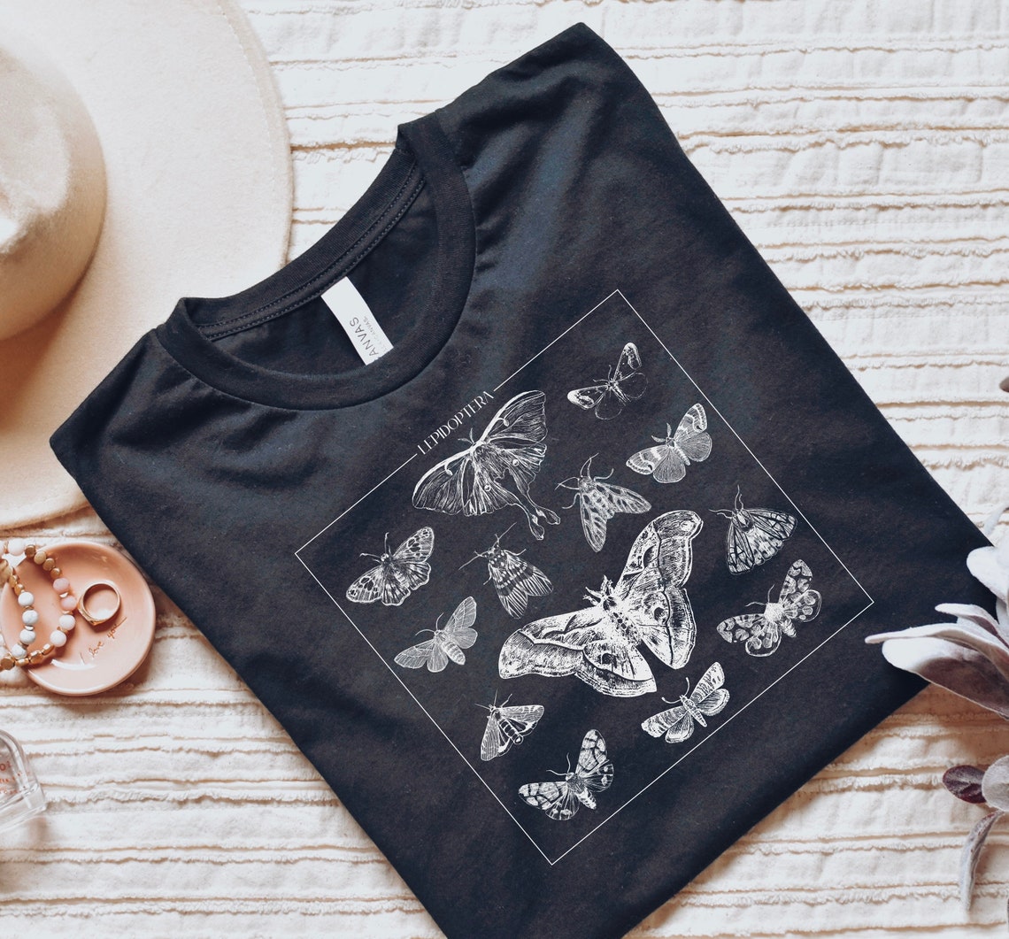 Moth Shirt, Scientific Chart, Moth Family Shirt, Lepidoptera ...