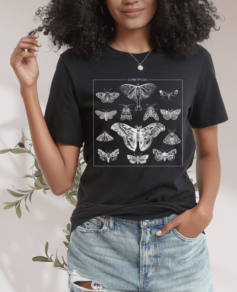 Moth Shirt, Scientific Chart, Moth Family Shirt, Lepidoptera ...