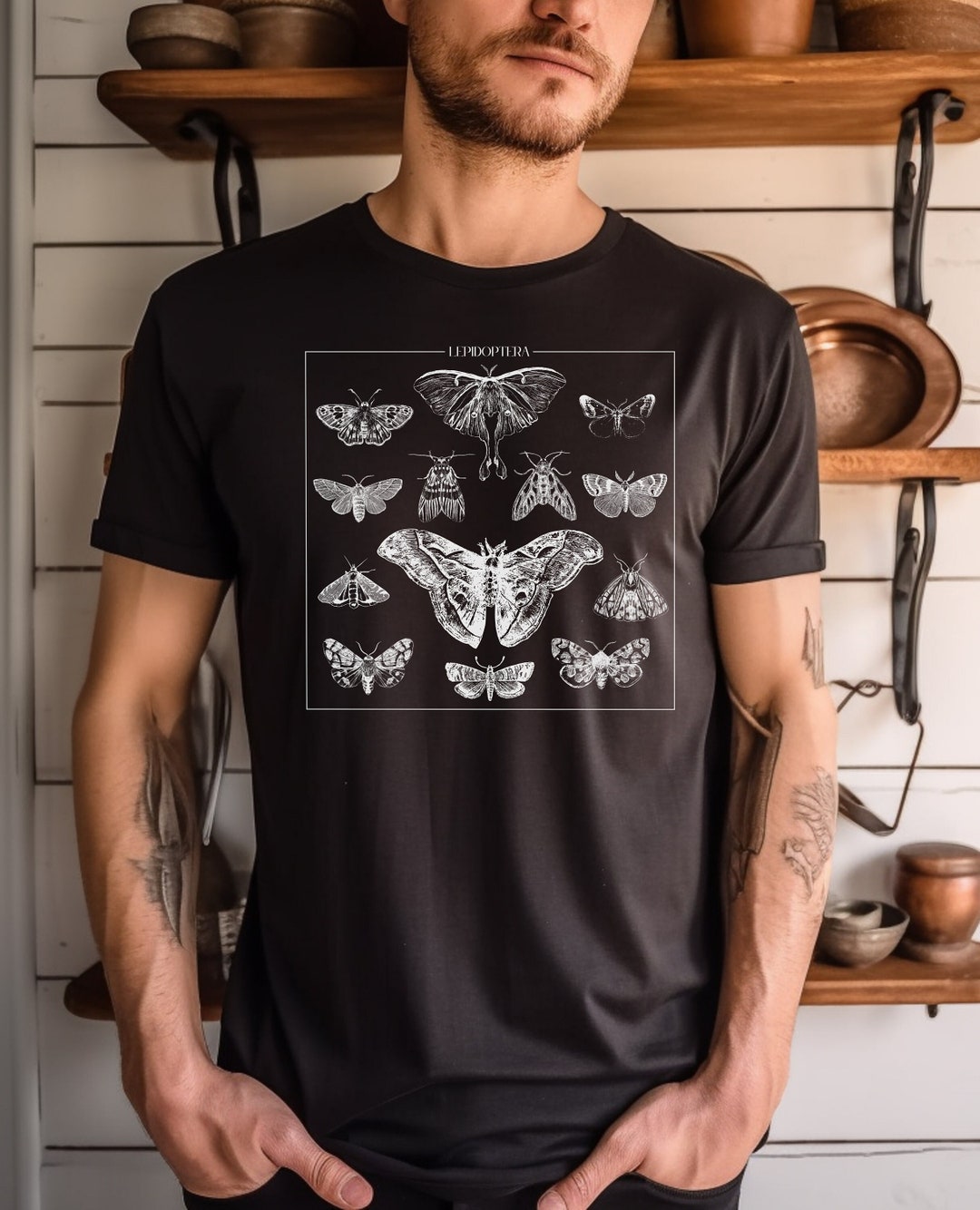 Moth Shirt, Scientific Chart, Moth Family Shirt, Lepidoptera ...