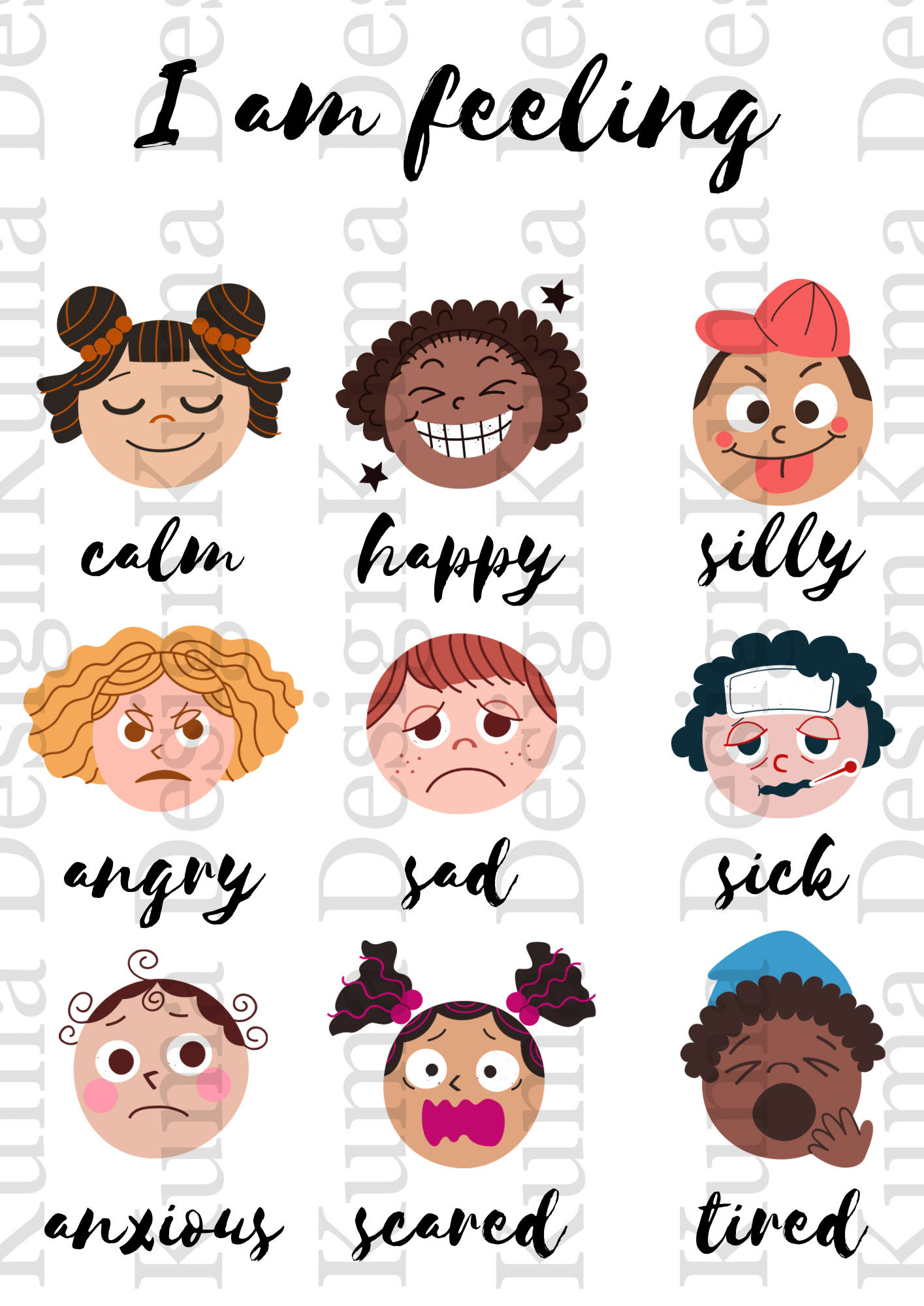 Interactive Digital Mood Chart for Kids - Express Emotions Creatively ...