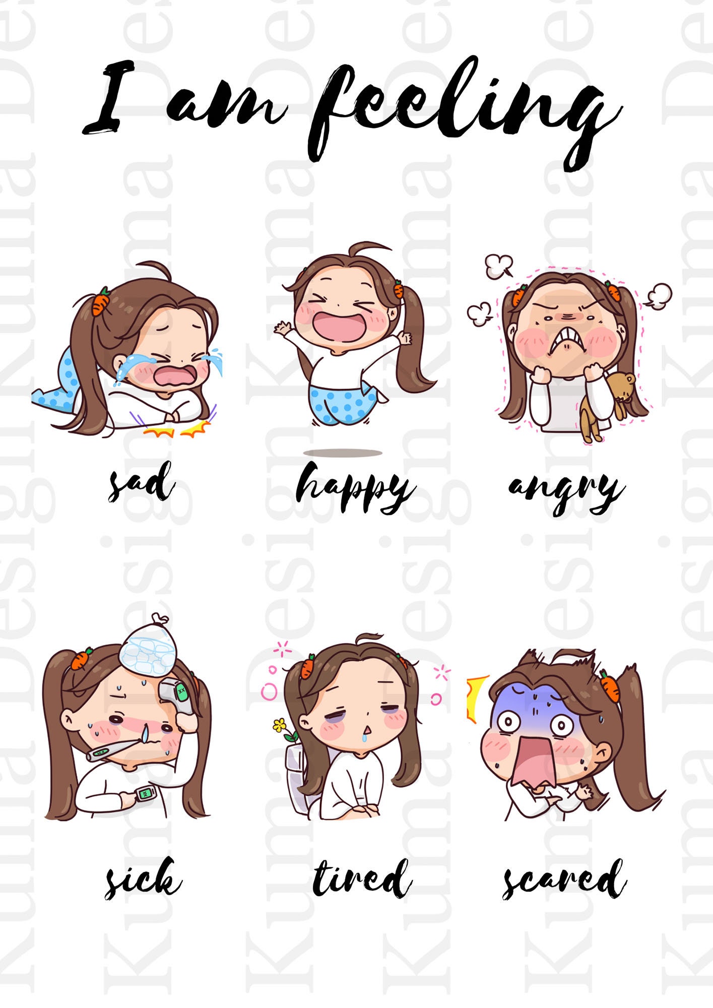 Interactive Digital Mood Chart for Kids - Express Emotions Creatively ...