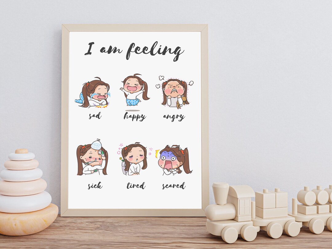 Interactive Digital Mood Chart for Kids - Express Emotions Creatively ...