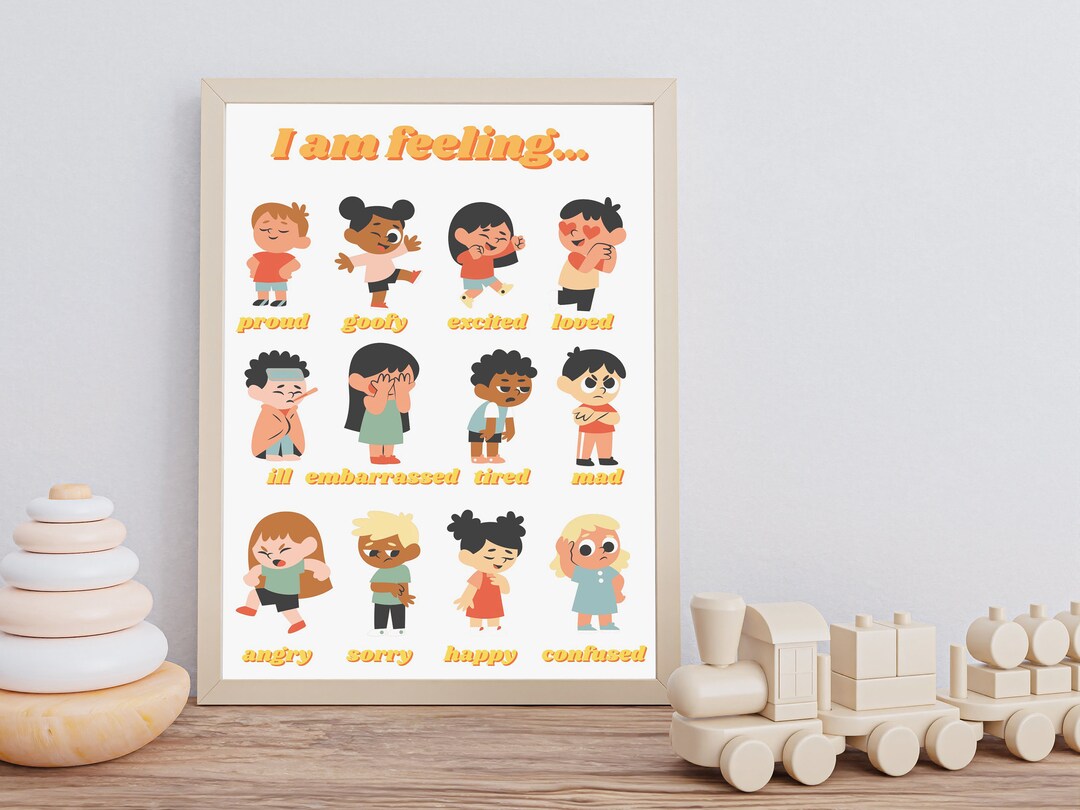 Interactive Digital Mood Chart for Kids - Express Emotions Creatively ...