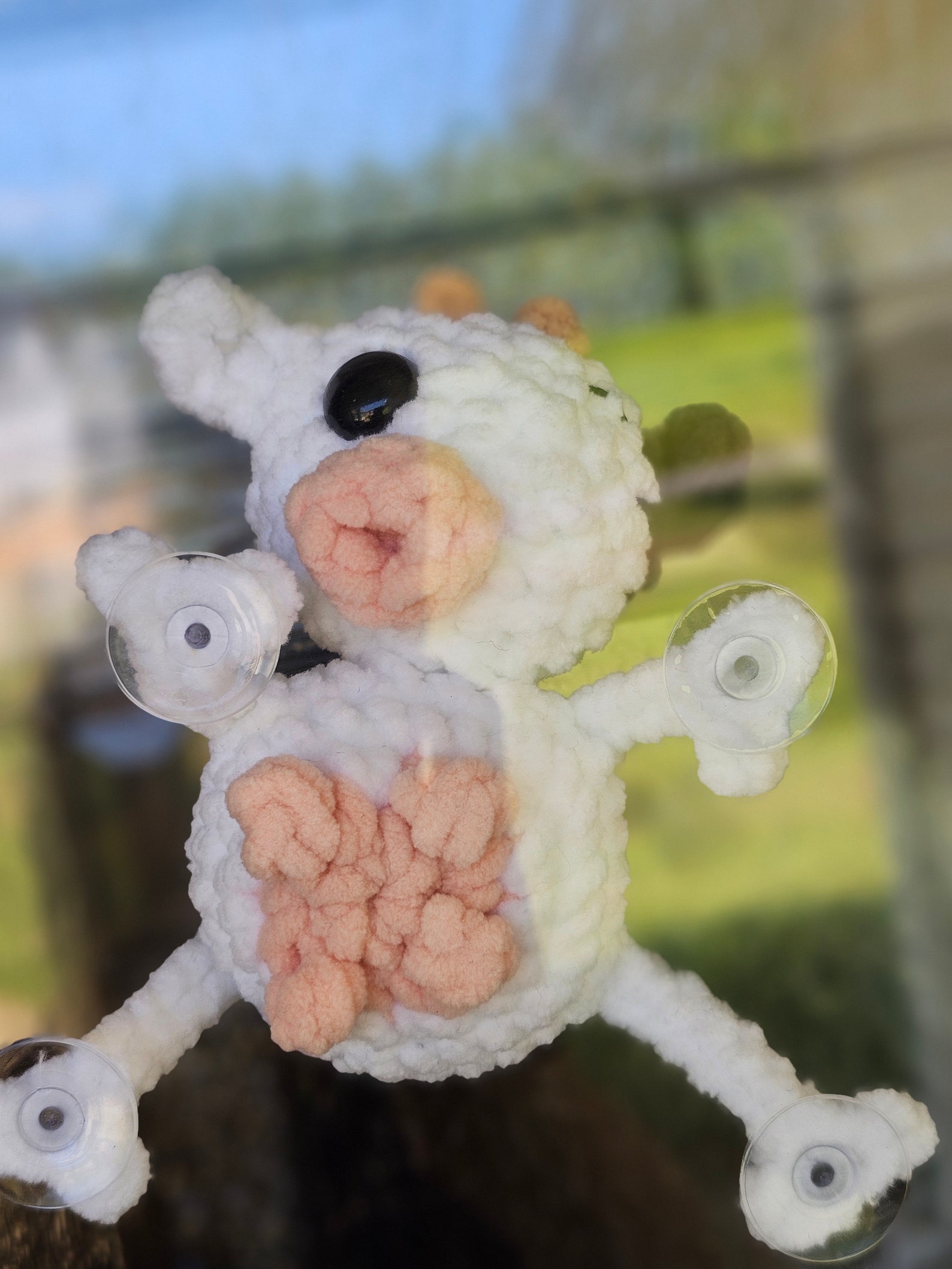 Window Cling Cow, Pig, and Chick - Etsy