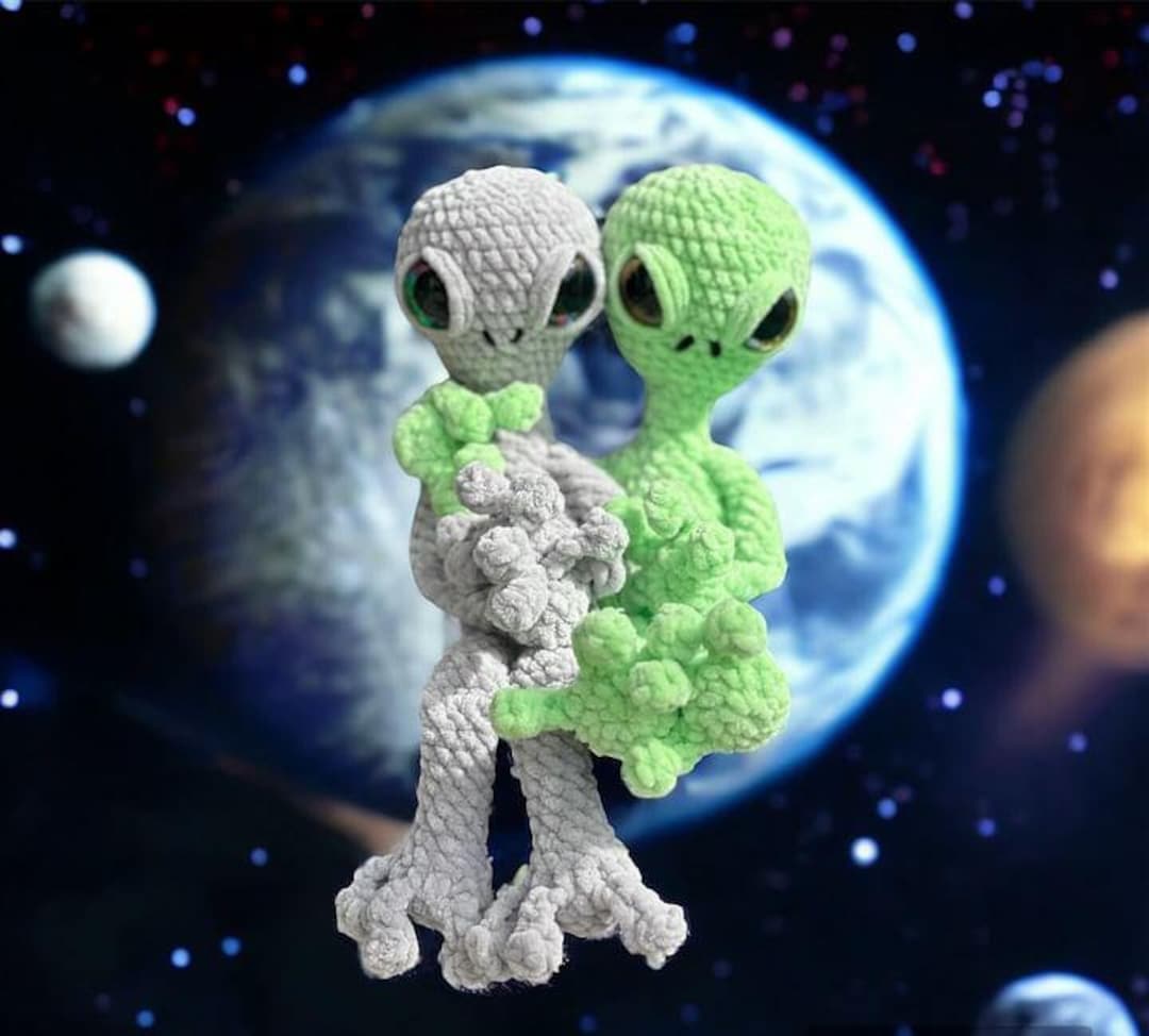 Alien Crochet Pattern - Etsy