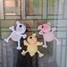 Window Cling Cow, Pig, and Chick - Etsy