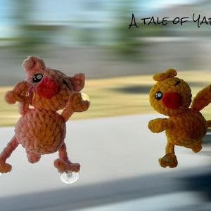 Window Cling Cow, Pig, and Chick - Etsy