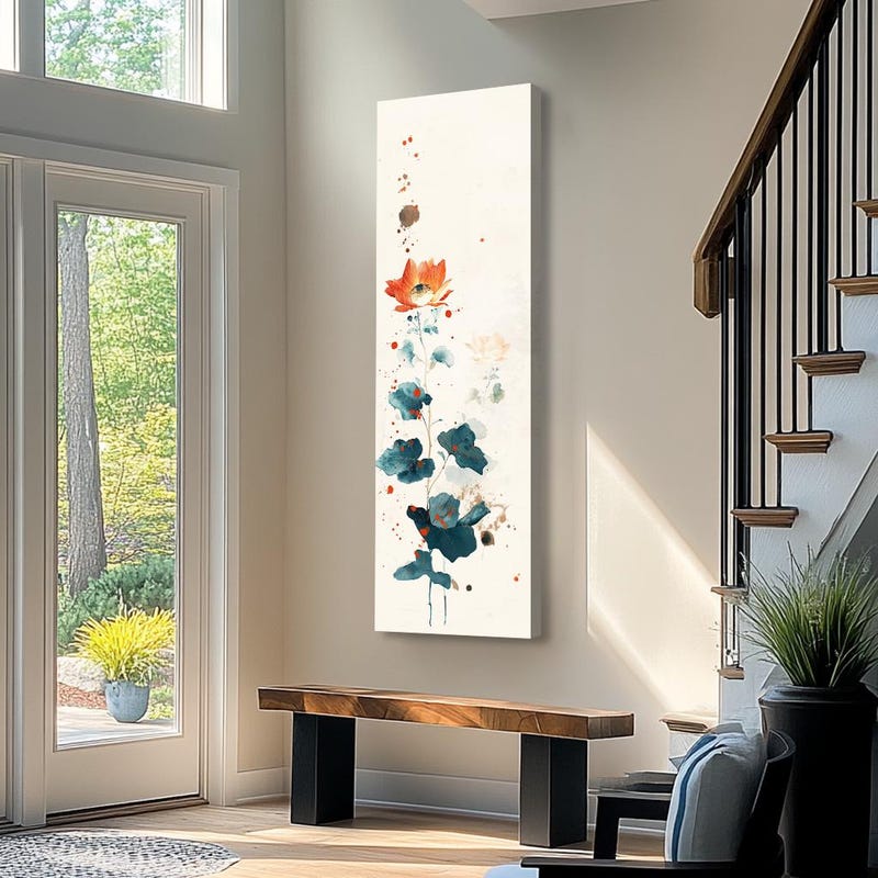 Vertical Painting - Etsy