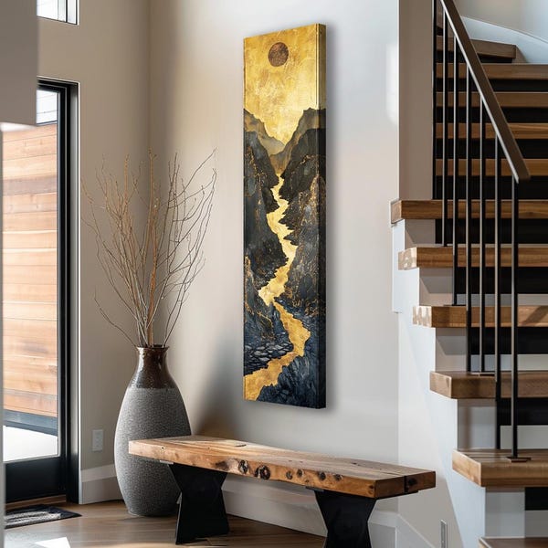 Vertical Wall Art - Etsy