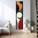 Long Narrow Wall Art, Tall Narrow Wall Art, Vertical Wall Art, Long ...
