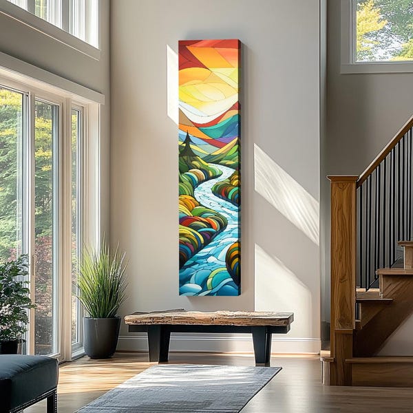 Vertical Wall Art - Etsy