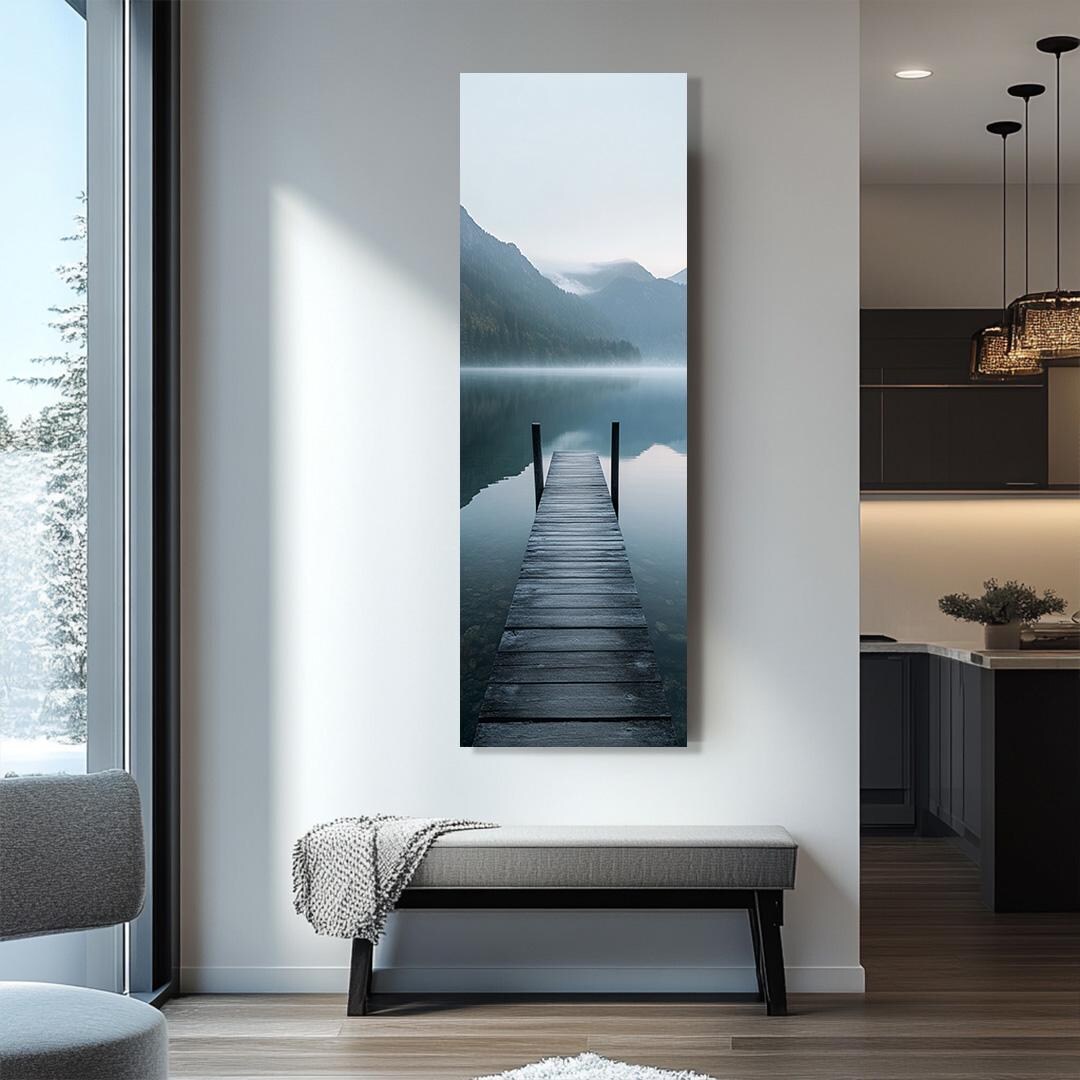 Long Narrow Wall Art, Tall and Thin Canvas Wall Art, Nature Wall Art ...