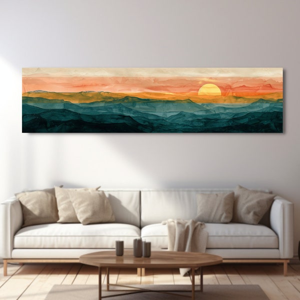 Long Horizontal Wall Art - Etsy