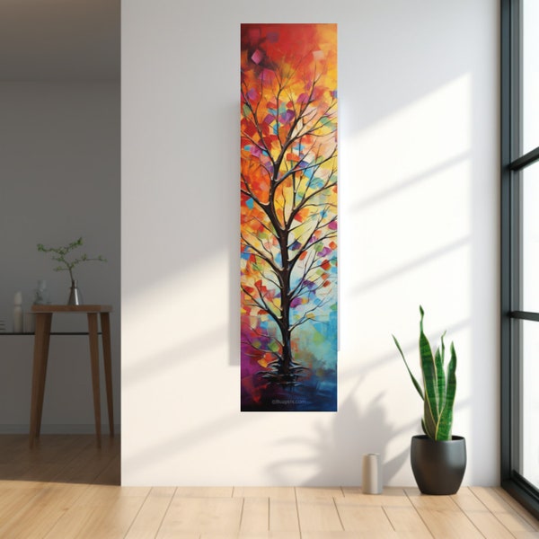Long Wall Vertical Wall Art - Etsy
